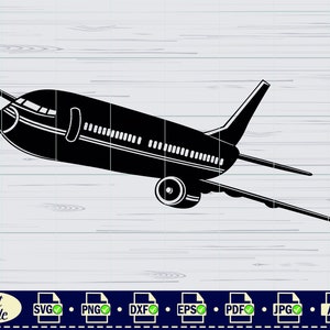 Airplane SVG #2, Aircraft SVG, Biplane Clipart, Airplane Files for ...