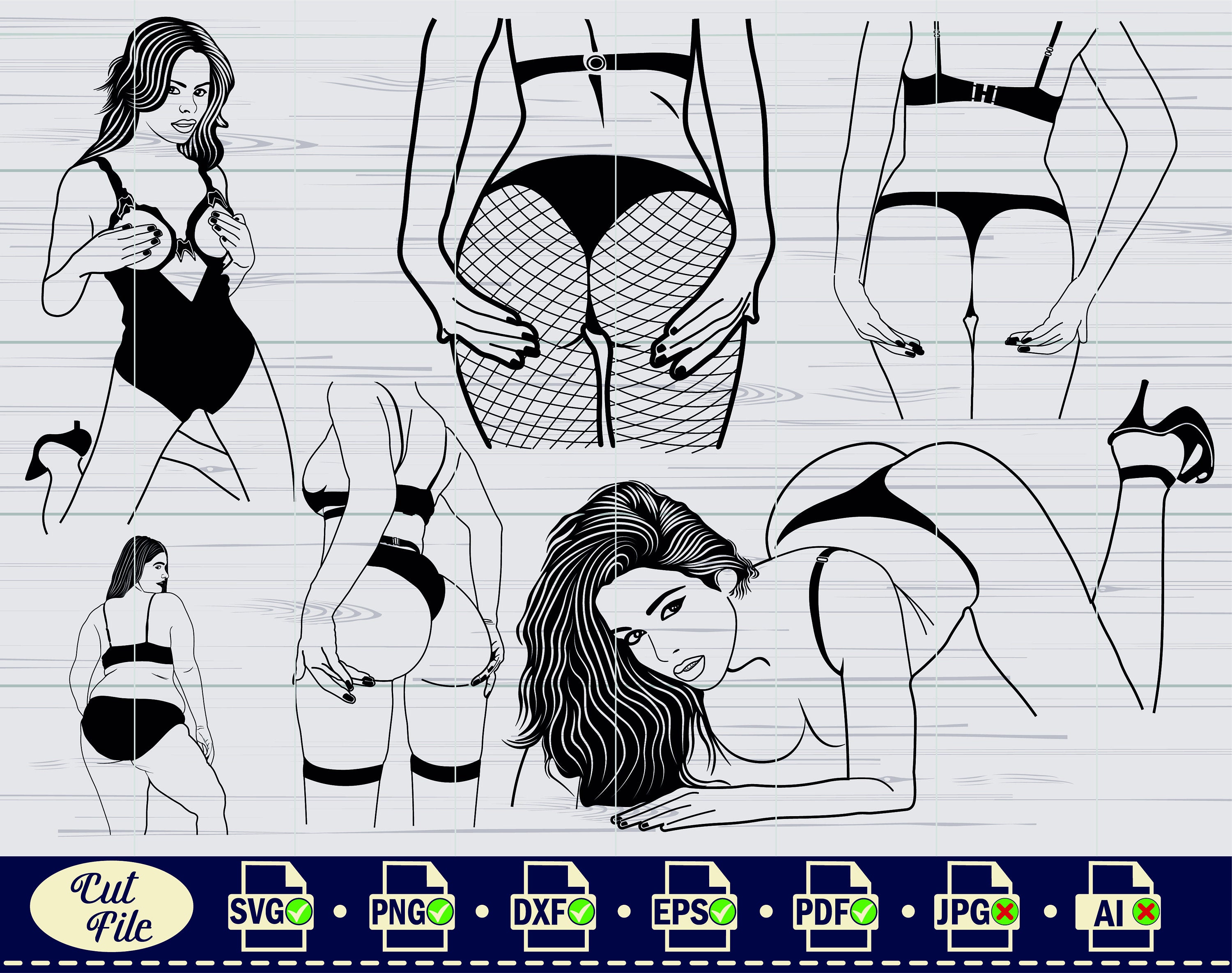 Sexy Woman Body Svg 3 Female Body Svg Girls Body Line Art Etsy Uk