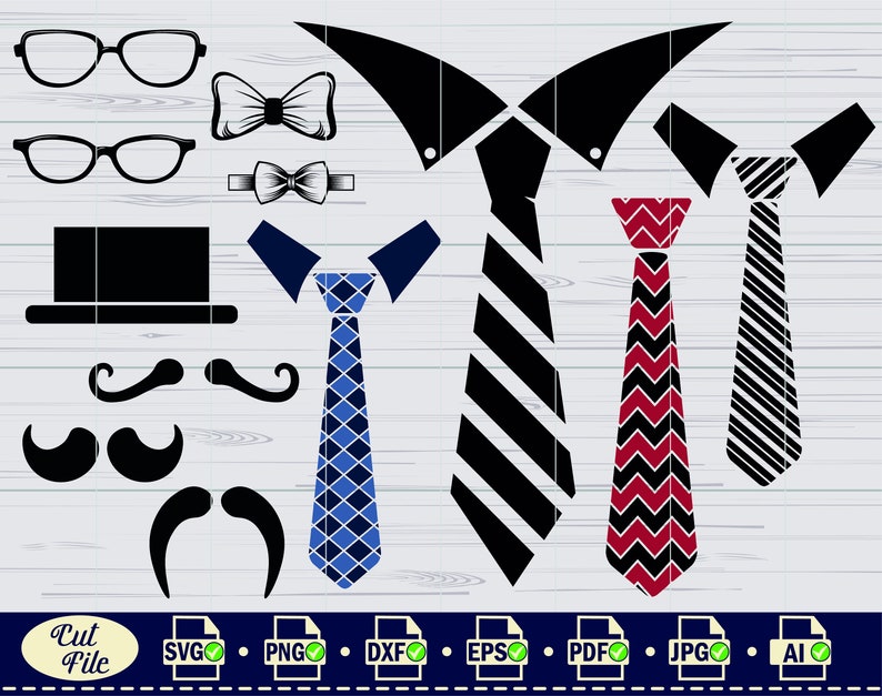 Tuxedo SVG Bundle: Suit Clipart, Wedding Vector (digital Files) - Etsy