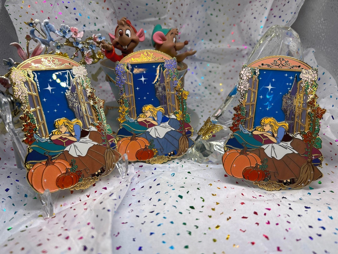 CINDERELLA Windows Original brown or Blue Color - Etsy