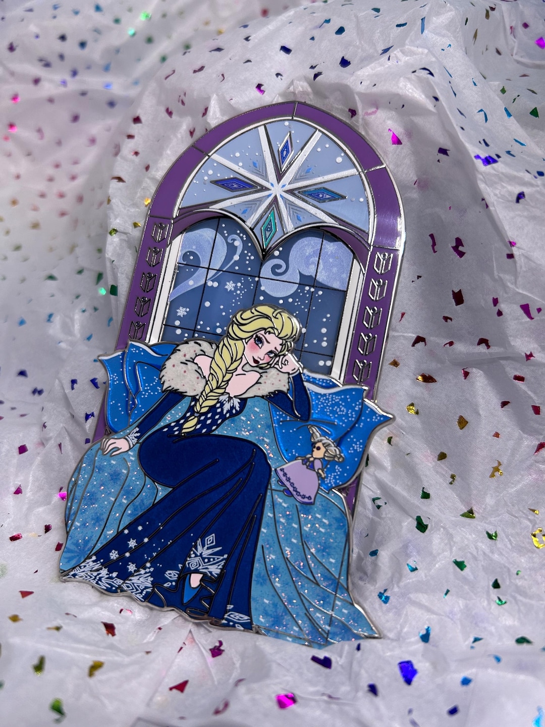 Frozen/ Elsa Windows/fantasty Pin/ Fan Made Art/ Ice Princess /arendale ...