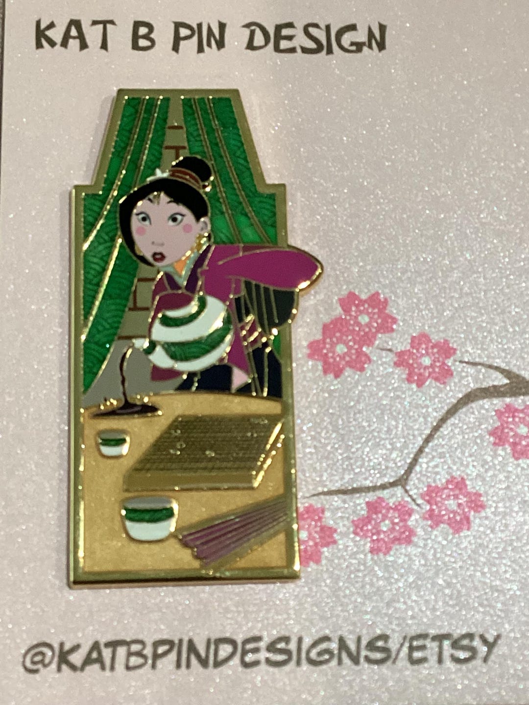 Mulan /tea Anyone /fantasy Pin/disney Fantasy Pin/ Fandom / - Etsy