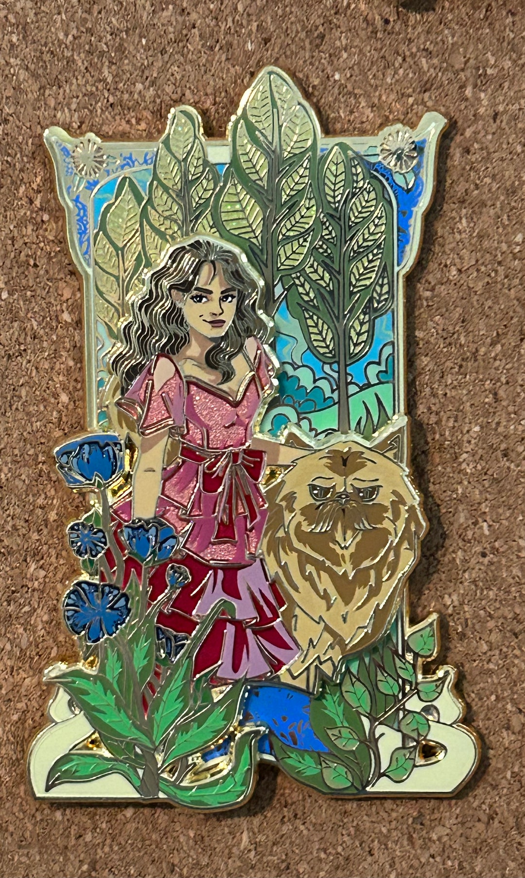 Pink Dress/dance/hermione & Crook Shanks/cat/lion/ Pink - Etsy