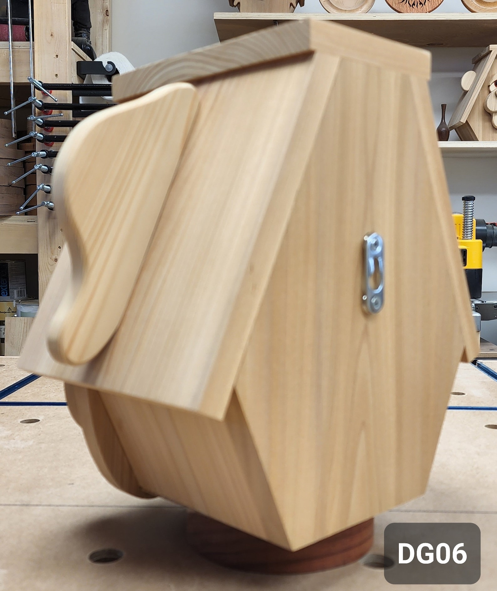 CEDAR BIRDHOUSE. Dog Birdhouse. Animal Birdhouse. Whimsical Birdhouse ...