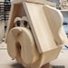 CEDAR BIRDHOUSE. Dog Birdhouse. Animal Birdhouse. Whimsical Birdhouse ...