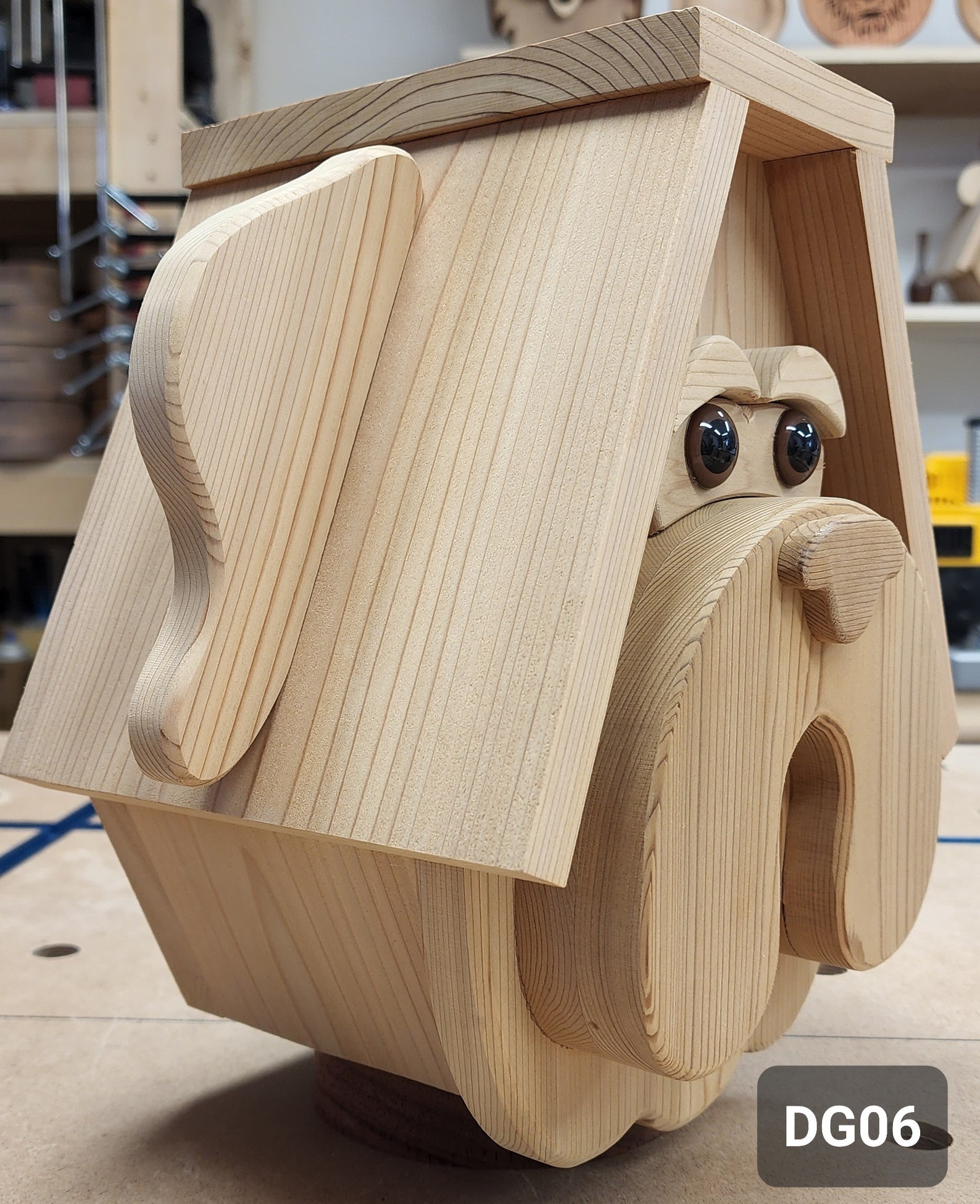 CEDAR BIRDHOUSE. Dog Birdhouse. Animal Birdhouse. Whimsical Birdhouse ...