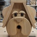 CEDAR BIRDHOUSE. Dog Birdhouse. Animal Birdhouse. Whimsical Birdhouse ...