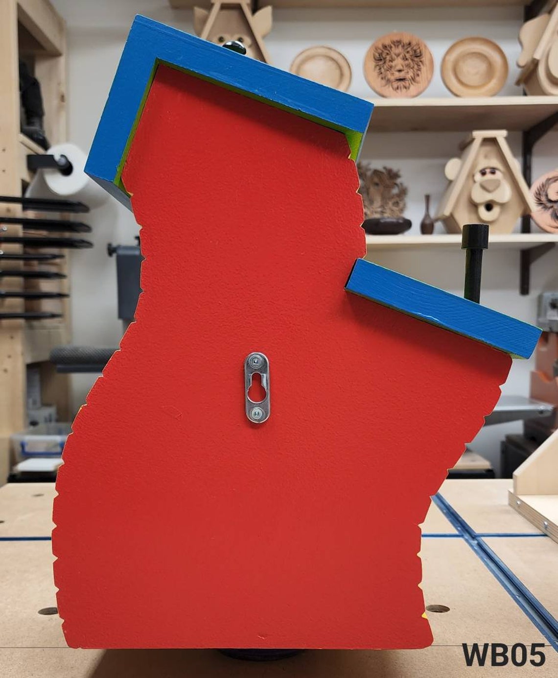 WHIMSICAL BIRDHOUSE. Wacky Birdhouse. Wood Birdhouse. Painted Birdhouse ...