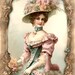 Picturesque 5 Digital Papers Beautiful Ladies, Vintage, Victorian - Etsy