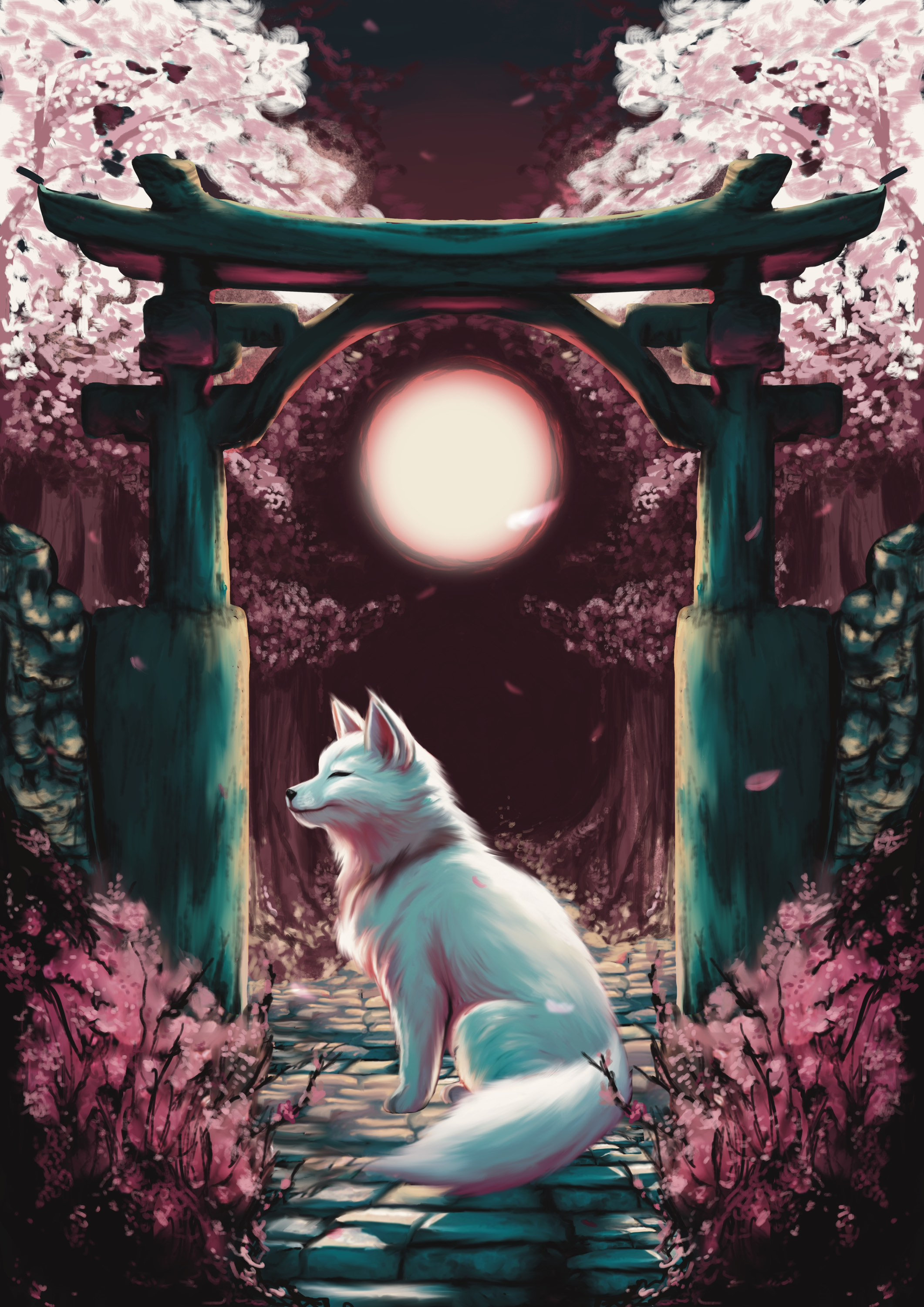 Kitsune Fox Wallpaper