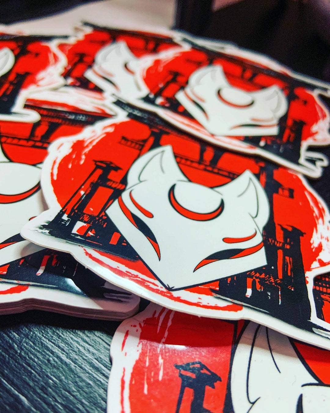 Kitsune Shrine Sticker Yokai Japanese Art Vinyl Keeper of Kitsune Inari ...