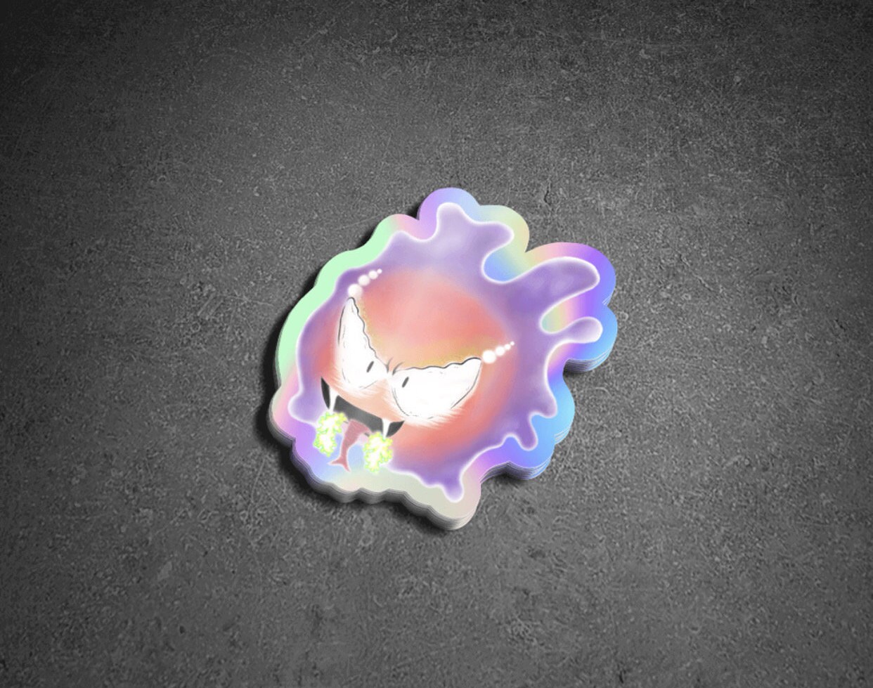 Ghastly Fan Art Slap Sticker - Etsy
