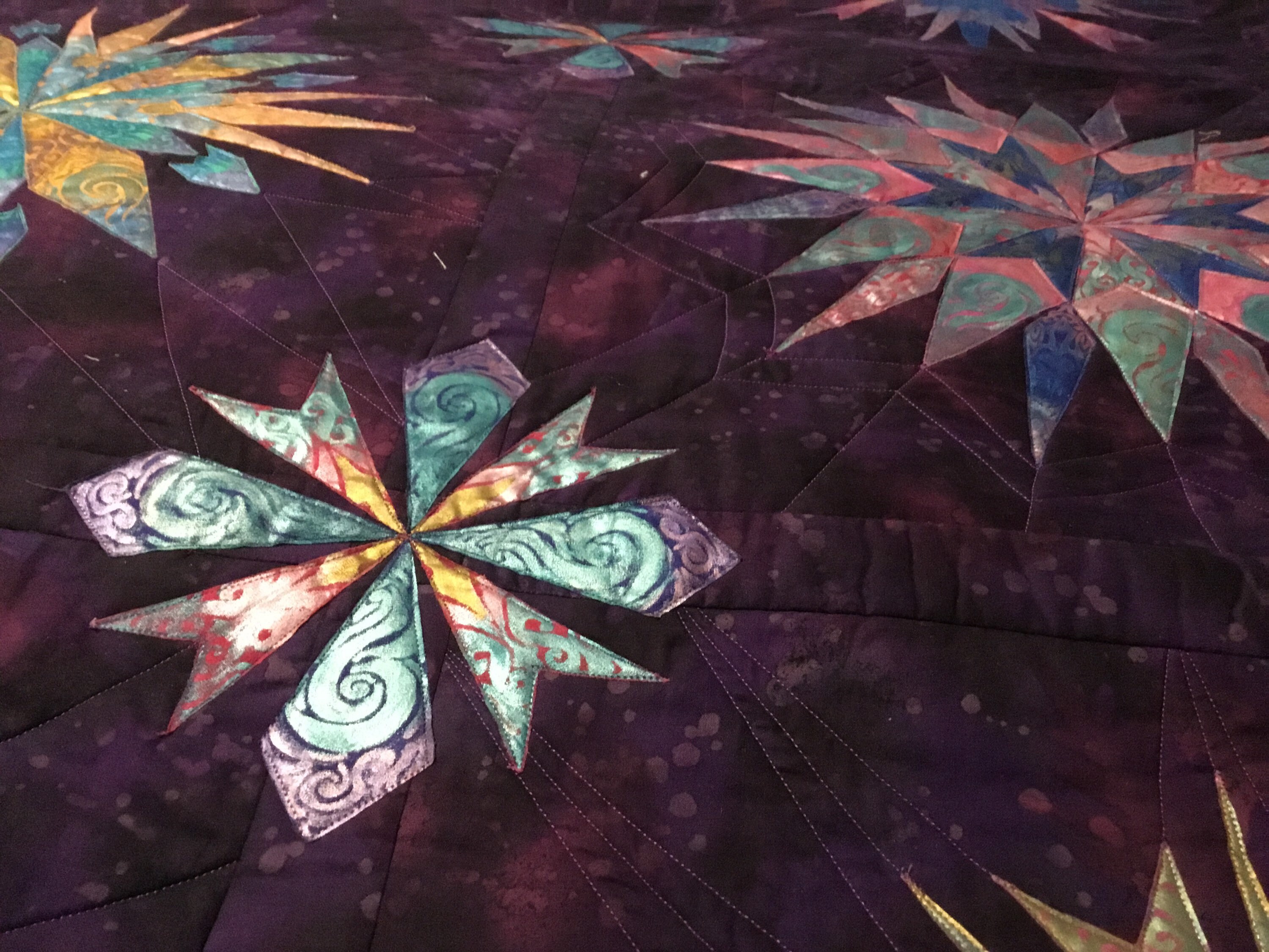 Shimmering Stars Quilt - Etsy