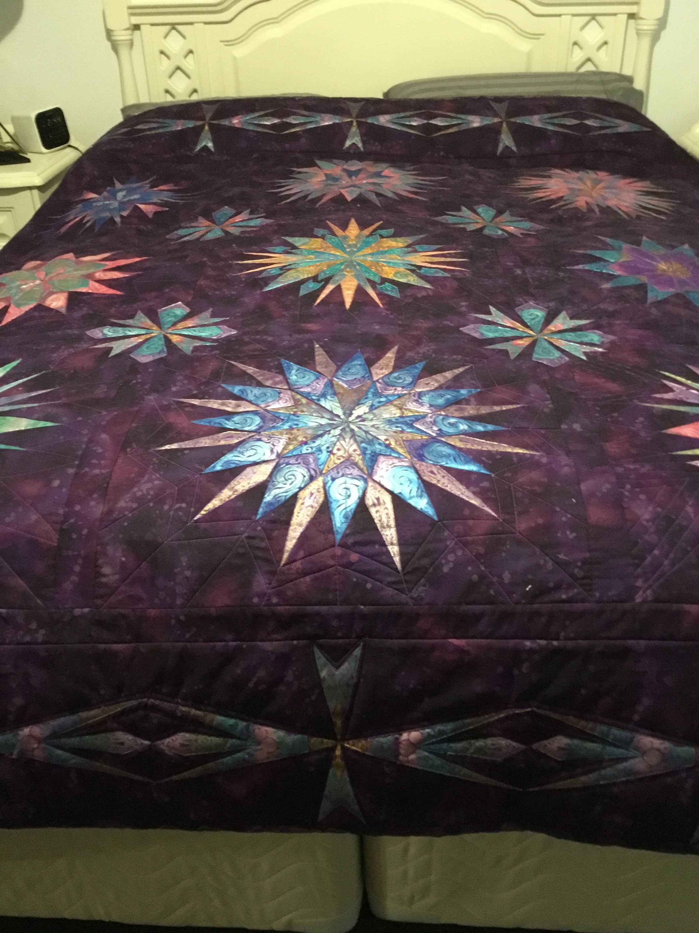 Shimmering Stars Quilt - Etsy