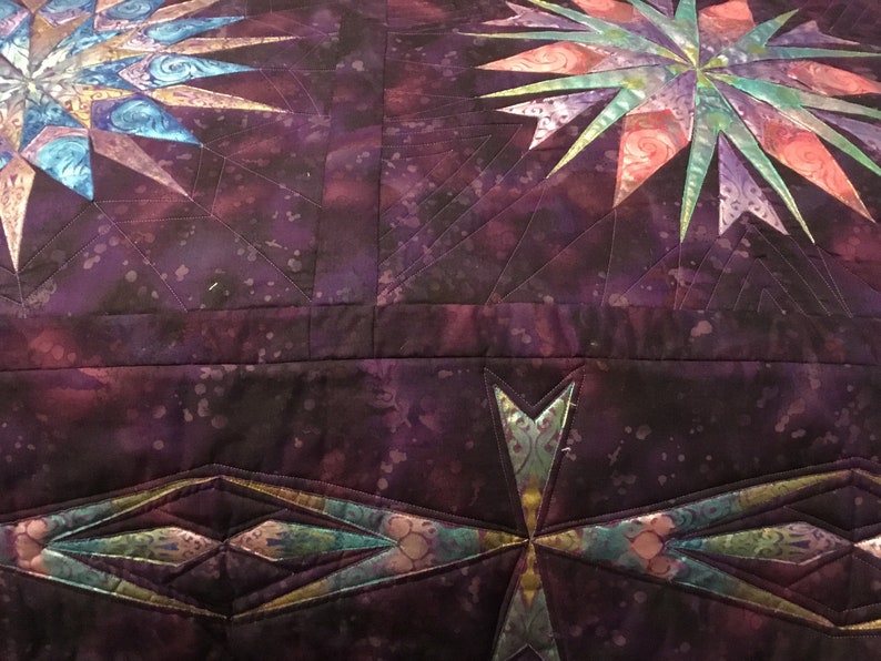 Shimmering Stars Quilt - Etsy