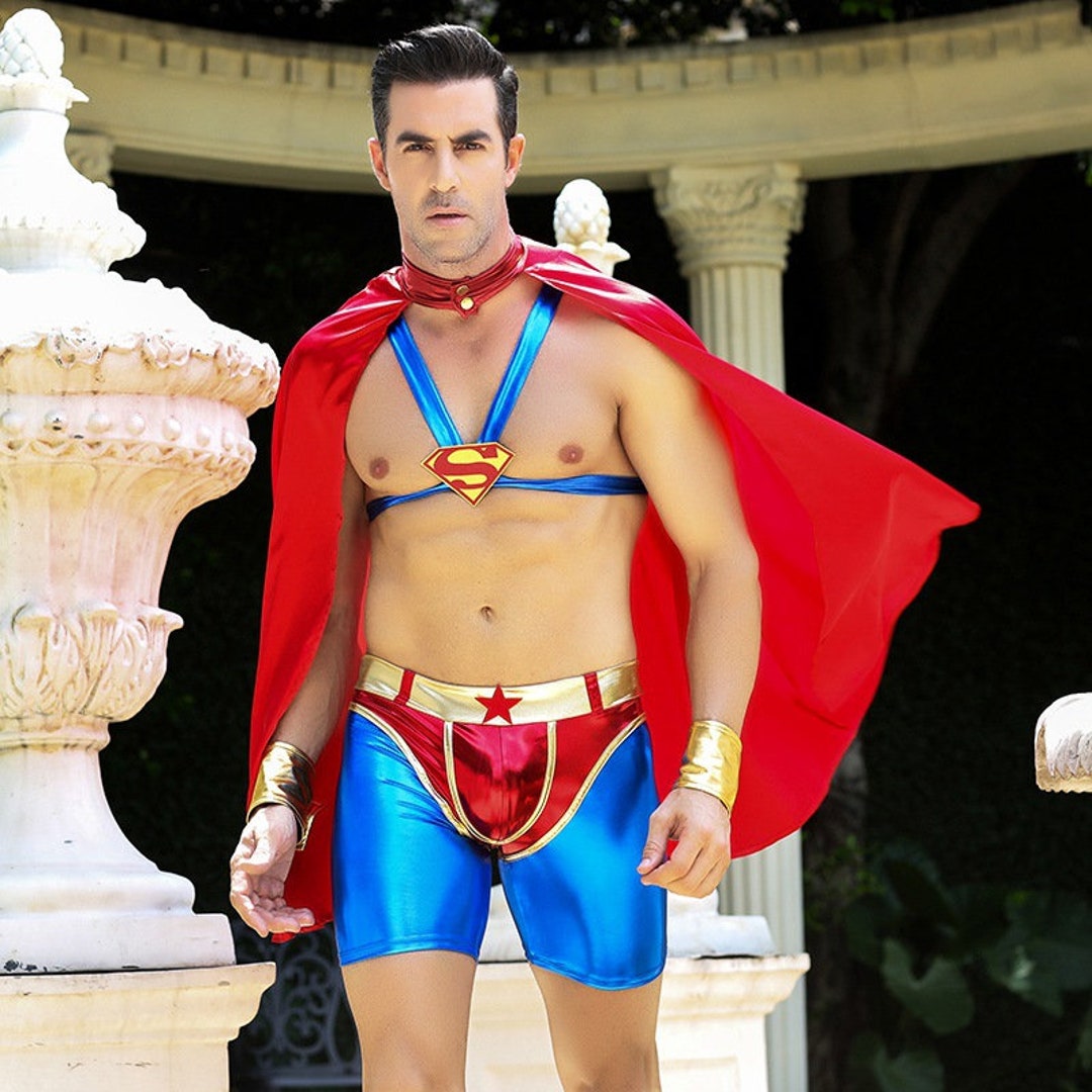 Sexy Underwear for Men Superman Costumescosplay Costume Suit - Etsy