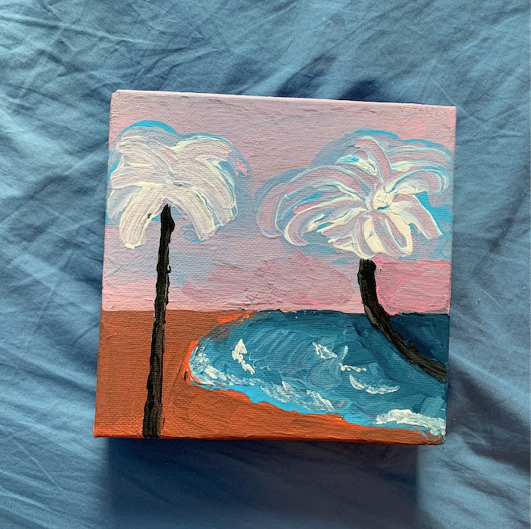 Tropical Abstract Daydream Painting - Etsy