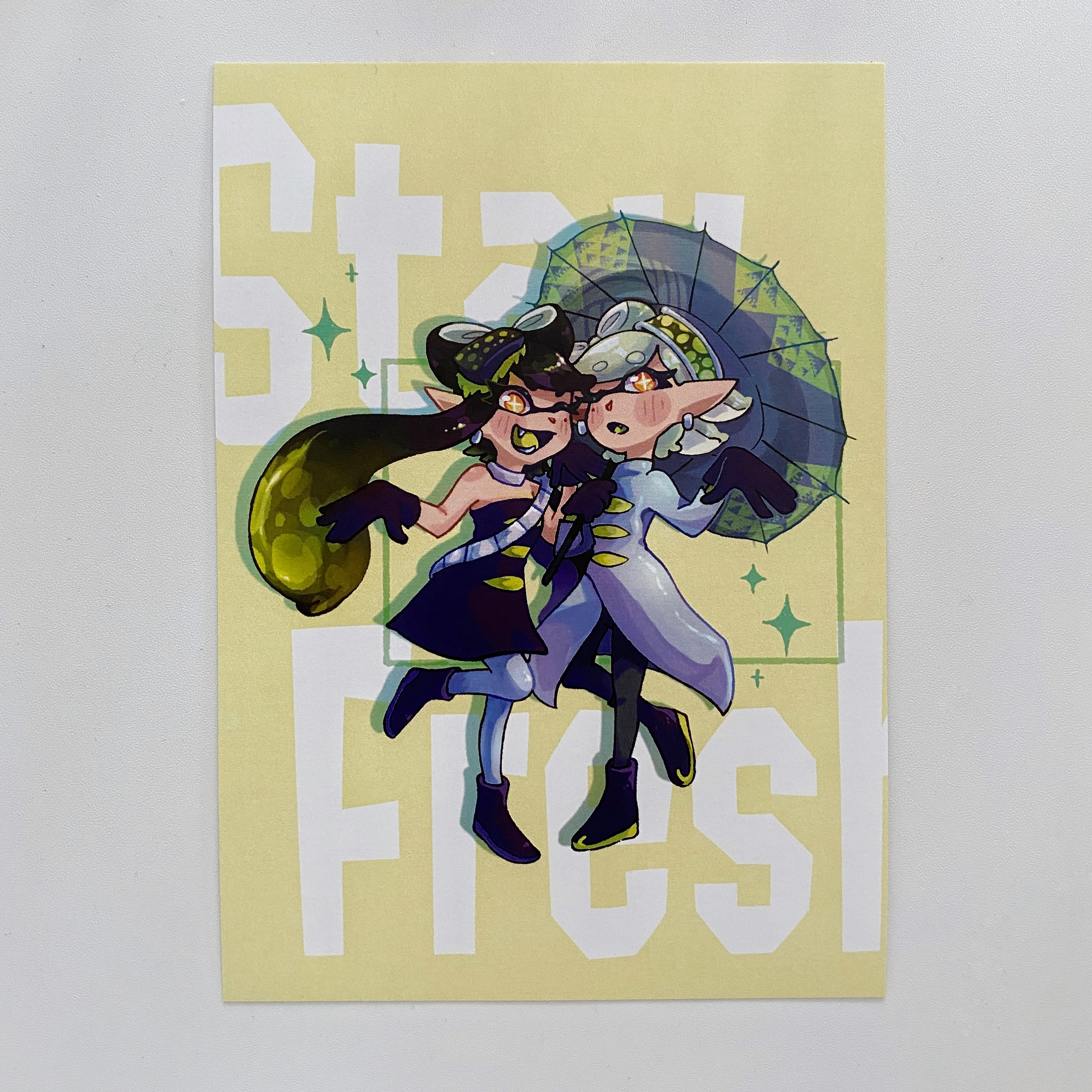 Squid Sisters Splatoon 3 Art Print - Etsy