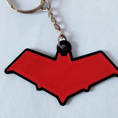 Nightwing Logo / Emblem Keychain From the DC Comics Character - Etsy