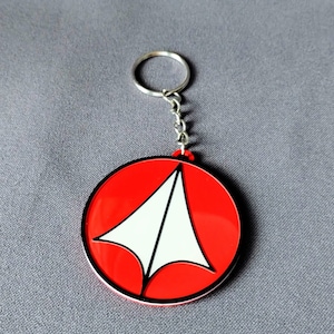 Robotech / Macross RDF Logo Keychain - Inspired by the Popular Anime ...