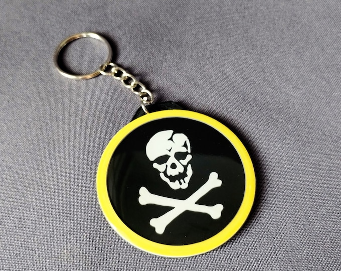Robotech / Macross Skull Squadron Logo Patch Logo Keychain - Inspired ...