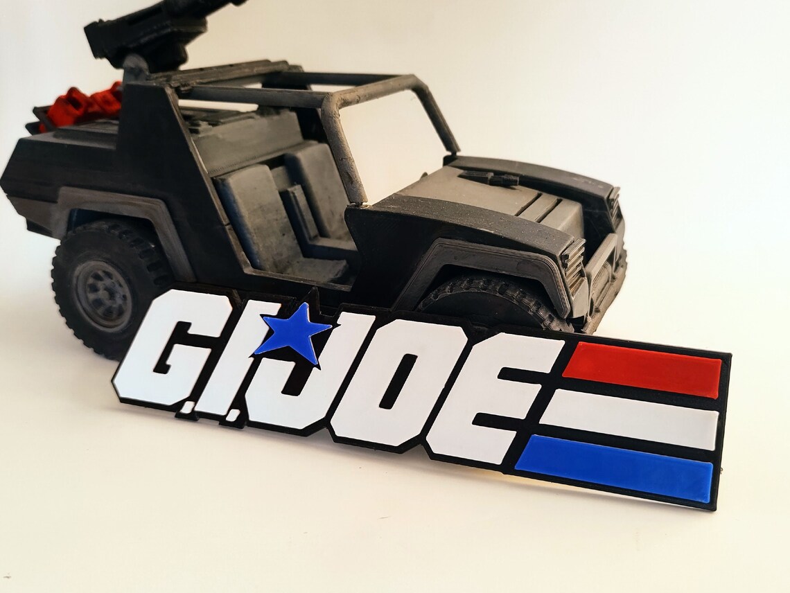 G.I. Joe Logo From Classic 80s Cartoon Toy Line Decoration - Etsy