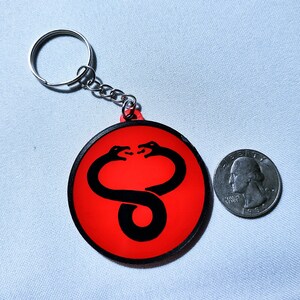 Mumm-ra Symbol / Logo Keychain From the Classic 80s Cartoon Thundercats ...