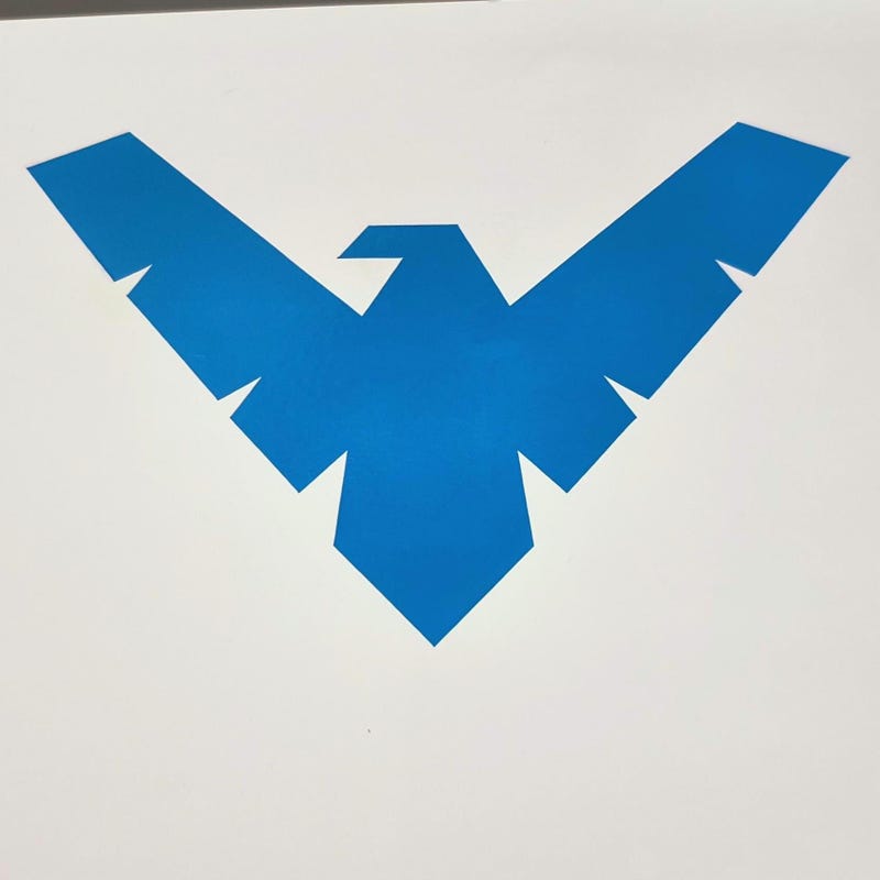 Iron on Nightwing - Etsy