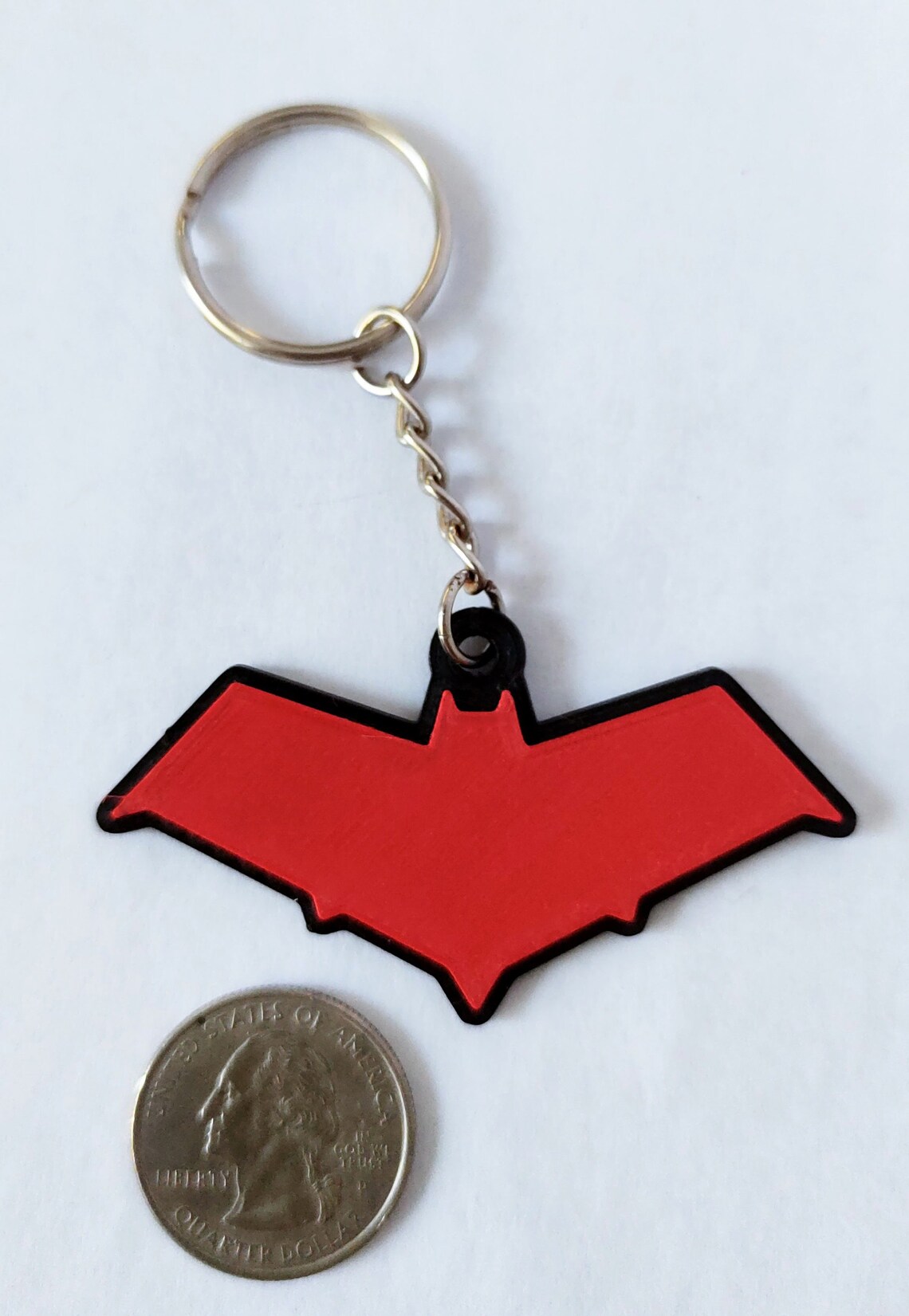 Red Hood Logo / Emblem Keychain From the DC Comics Character - Etsy