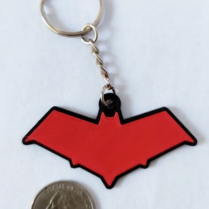 Red Hood Logo / Emblem Keychain From the Comics Character - Etsy