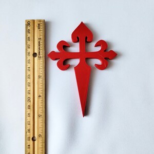 Saint James Red Cross – Way of St James Pilgrimage Symbol, Spain - Etsy