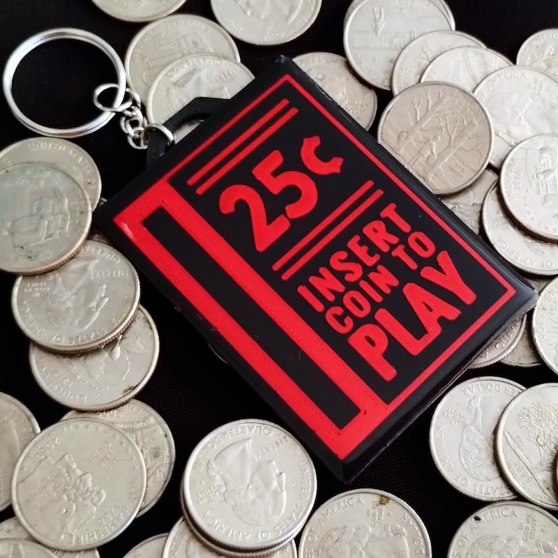 Pacman Keychain - Etsy