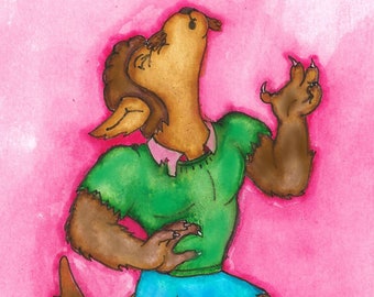 Werewolf Flanders - Etsy