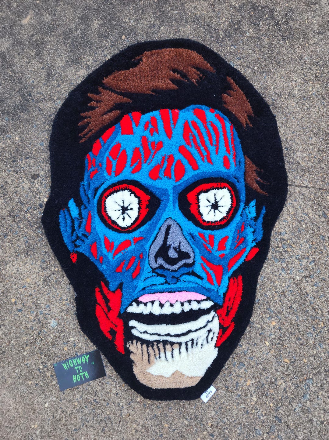 They Are Among Us Hand Tufted Rug - Etsy