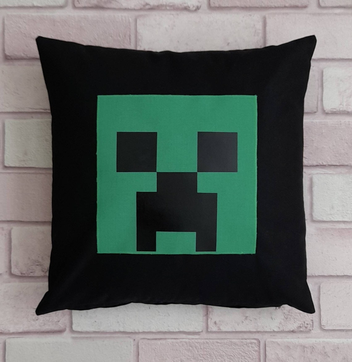 Minecraft Creeper Cushion - Etsy UK