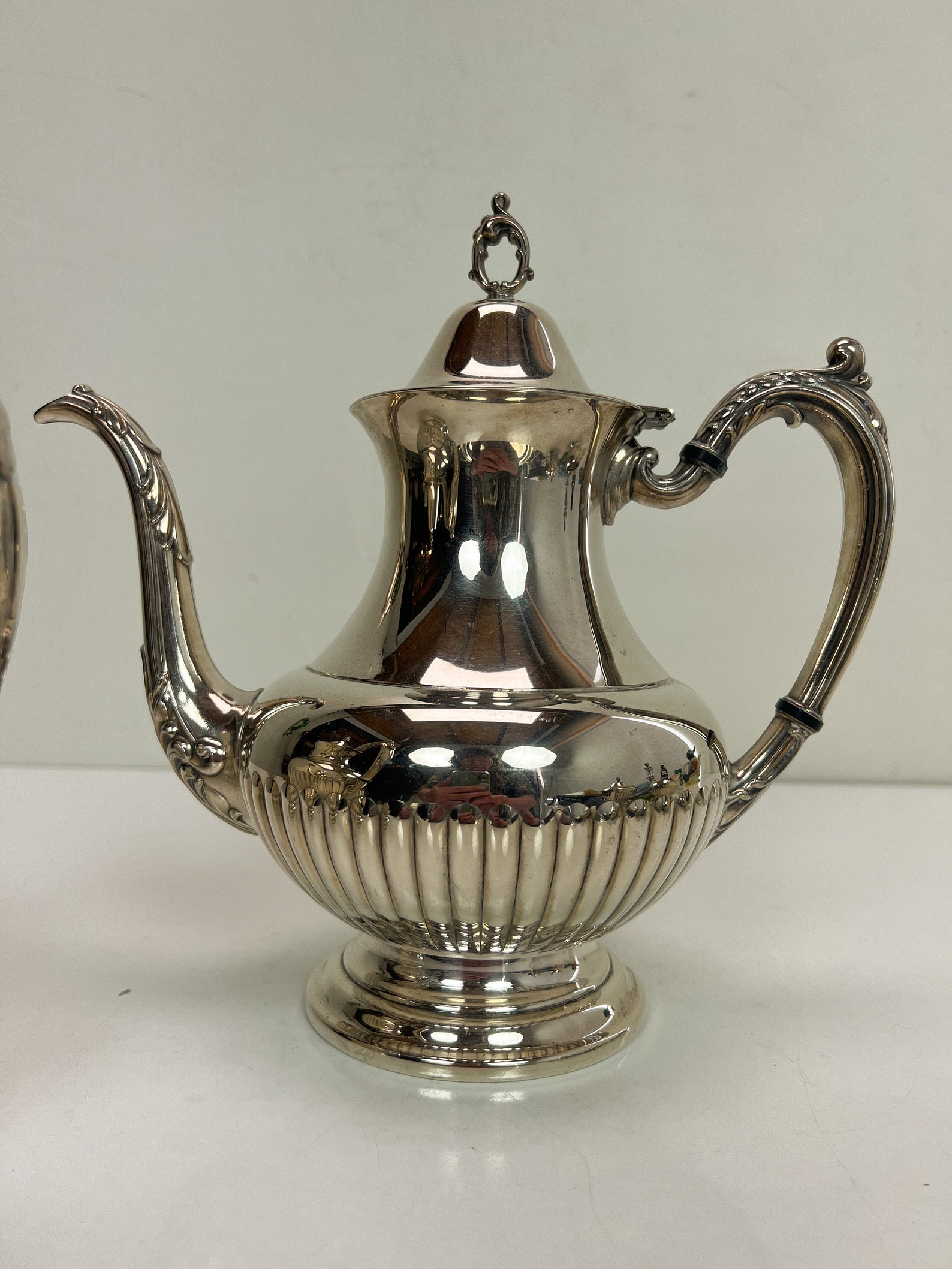 Vintage ONEIDA Silverplate Coffee Set - Etsy
