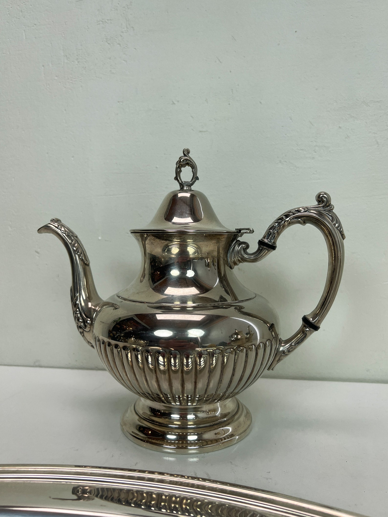 Vintage ONEIDA Silverplate Coffee Set - Etsy