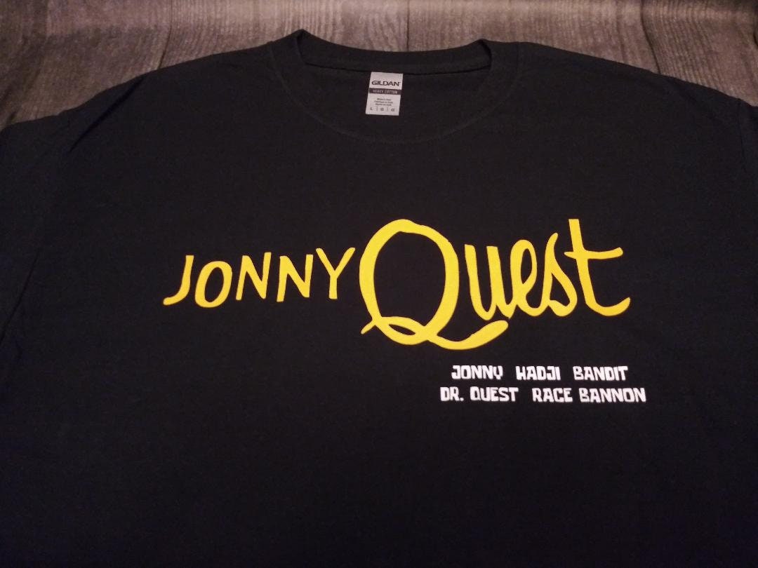 Jonny Quest Logo T-shirt - Etsy