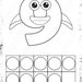 Number Color and Trace, Count Worksheet, Color Number Worksheet, Number ...