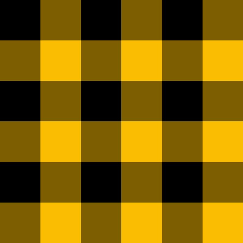 Gold/yellow Buffalo Check Seamless File, Fabric Printing File, Digital ...
