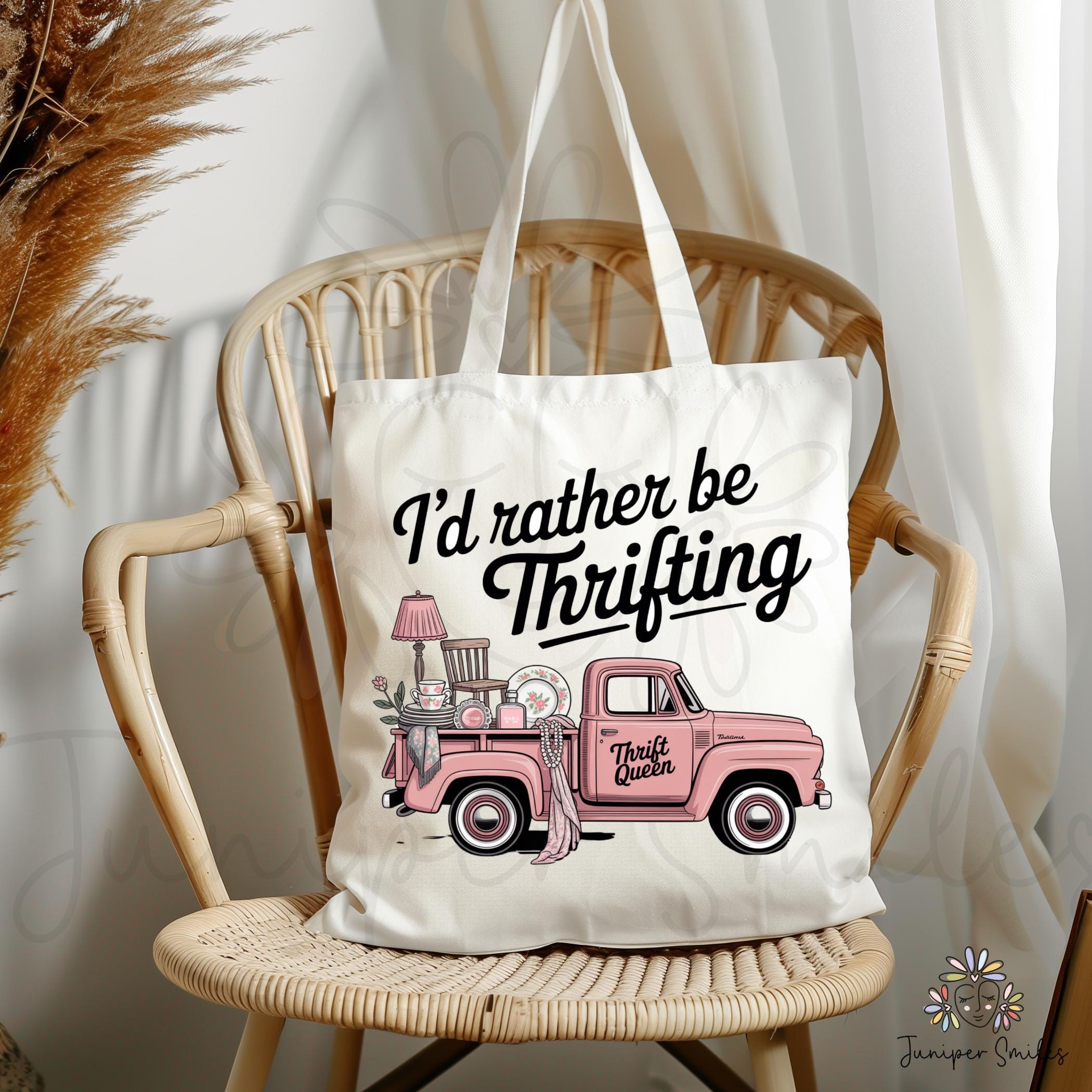 I'd Rather Be Thrifting PNG, Flea Market Design (digital Download ...