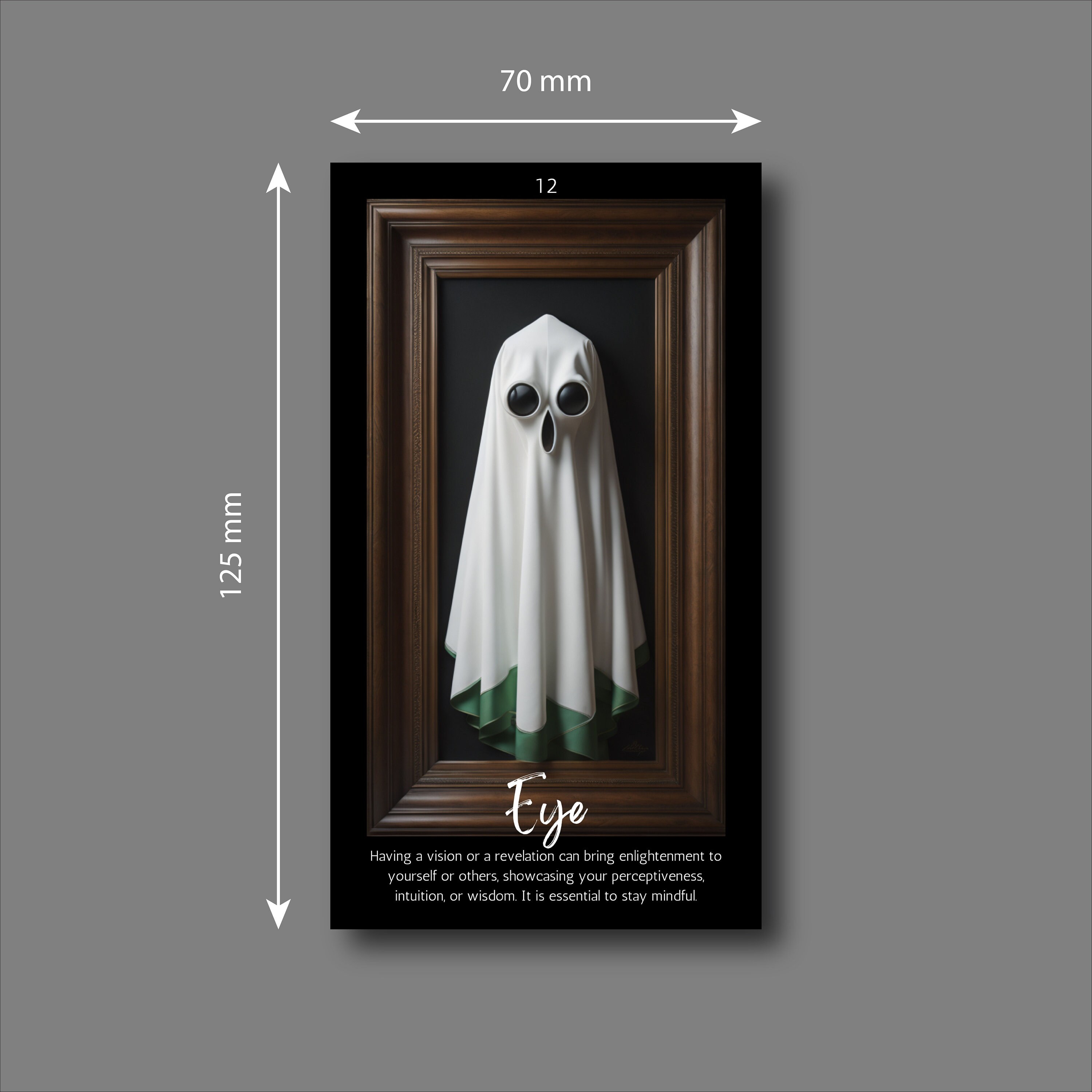 24 Ghost Oracle Printable Cards - Receive Ghost Messages - Paranormal ...