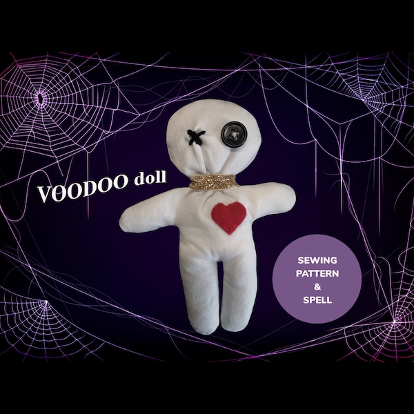 Voodoo Doll Pattern - Etsy