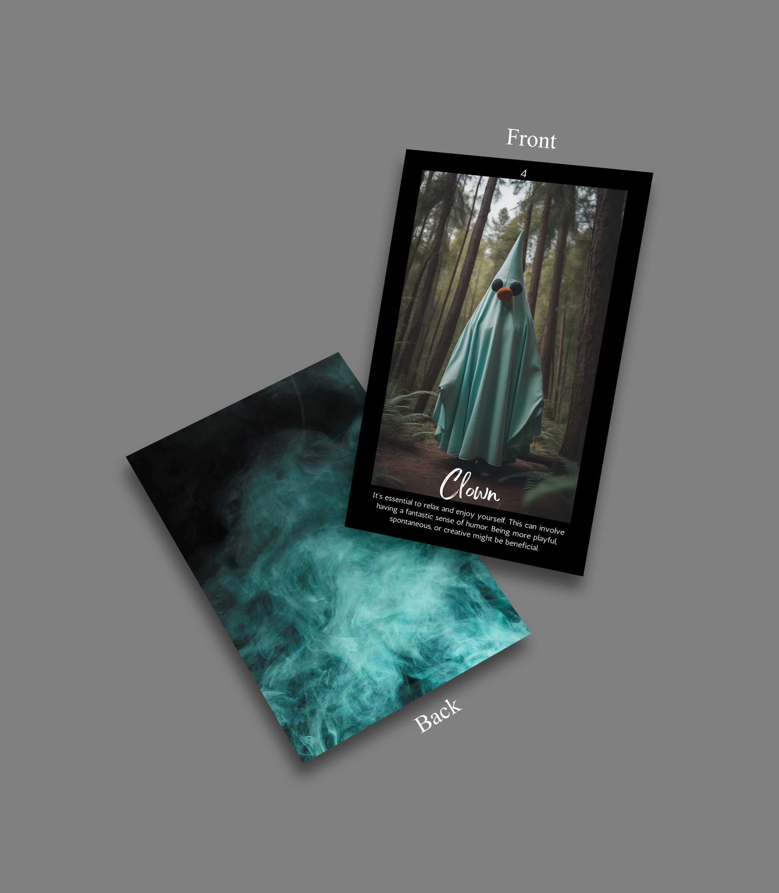 24 Ghost Oracle Printable Cards - Receive Ghost Messages - Paranormal ...