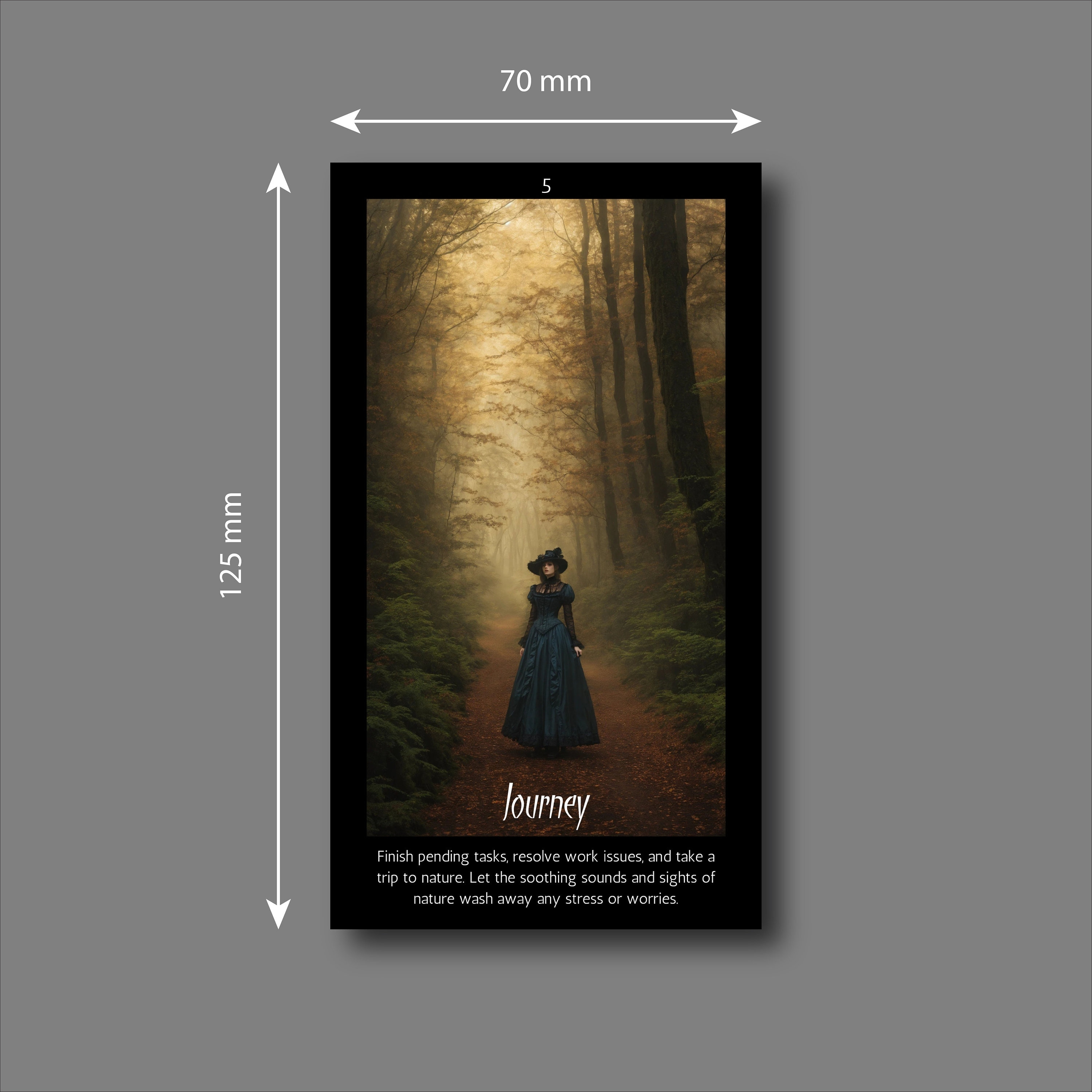 Daily Gothic Divination Cards - 32 Unique Oracle Messages - Etsy