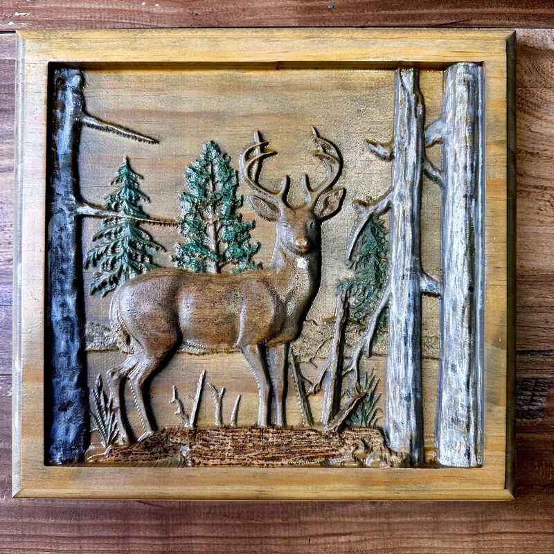 Wood Carving Wall Art - Etsy