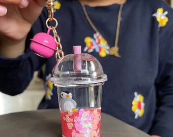 Milkshake Keyring - Etsy