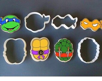 Ninja Turtle Cookies - Etsy