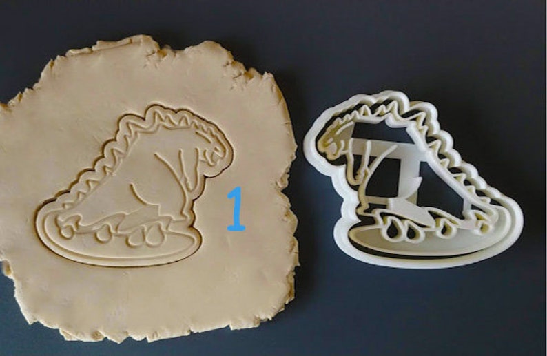 Godzilla - Detailed Cookie Cutters - Stamp - Fondant Cutter - Etsy