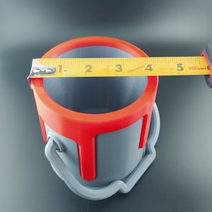 3D Printed Paint Bucket - Pencil Holder - Organizer - Drippy Bucket - Etsy